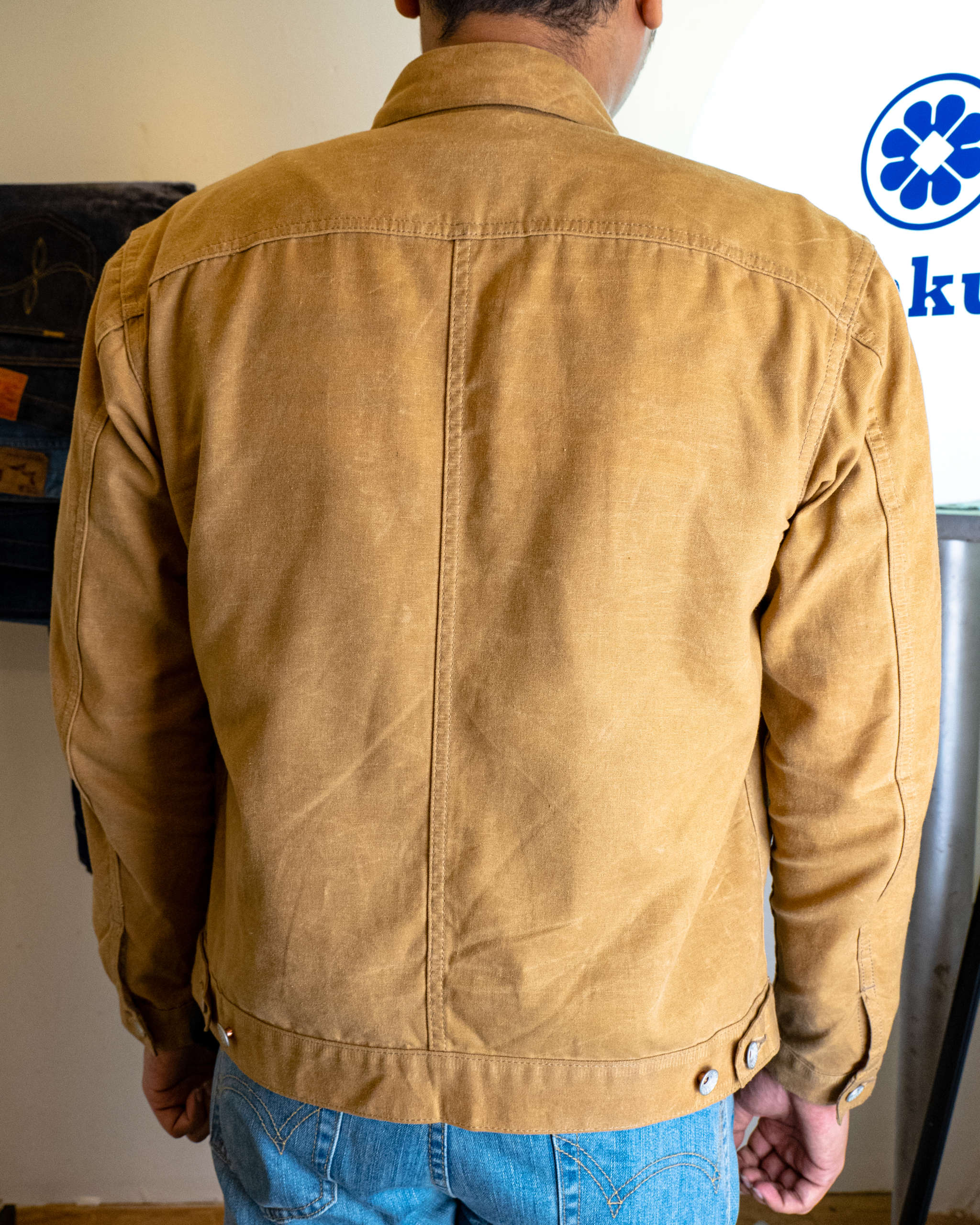 Honest Review: Wingman Denim Waxed Jacket British Tan - Darahkubiru