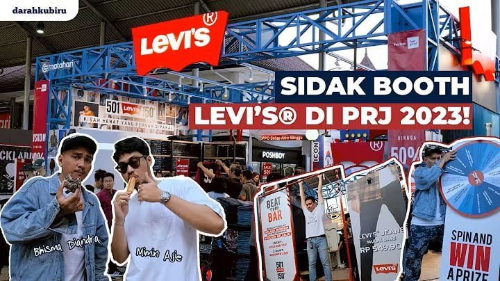 Sidak Booth Levi's di PRJ Kemayoran 2023 Gambir Expo | Darahkubiru ...